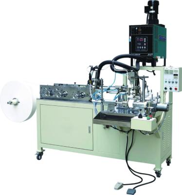China Fuel Filter Manufacturing Equipment , CAV Paper Coiling Machine For Glue Injection for sale