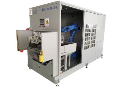 China Seven Axis Robotic Deburring Machine For Automotive Die Castings Burrs Removing for sale