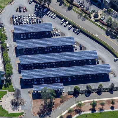 Cina Il pannello Frameless apre la terra Q345 sistemi del montaggio da 6063 PV per il Carport in vendita