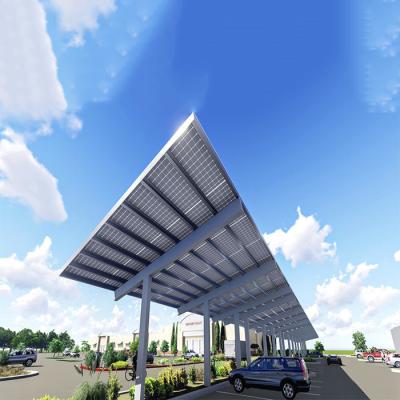 Cina Sistemi solari del Carport della portata 5000mm PV per il parcheggio privato in vendita