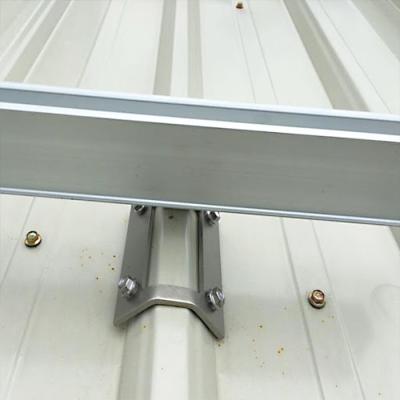 Cina Clampe di montaggio di pannelli solari sottili, orizzontali o verticali, senza cornice in vendita