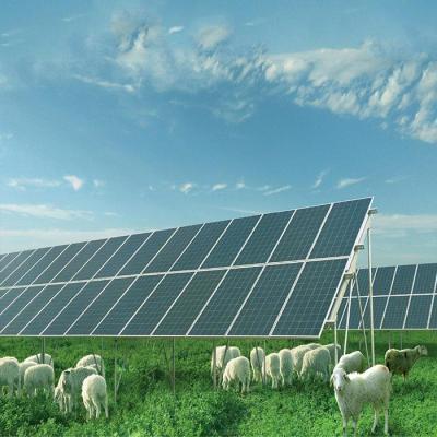 China Galvanized Base Metal Solar Panel Ground Mounting Systems Structure for sale