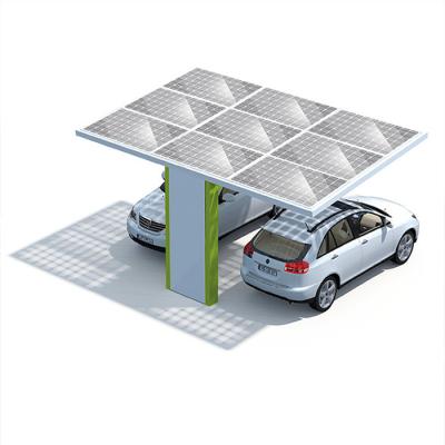 Cina Fuori sui sistemi solari del Carport di spessore 15mm PV di griglia per il parcheggio privato in vendita