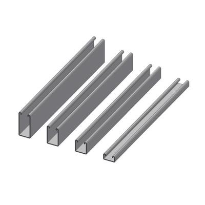 Cina Scanalatura a "u" galvanizzata di stampaggio a freddo di HDG per la struttura fotovoltaica in vendita