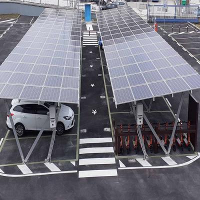 Cina Sistemi solari anticorrosivi leggeri del Carport della struttura d'acciaio in vendita