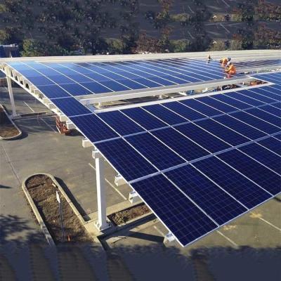 Cina Struttura solare della staffa solare del sistema di montaggio solare del posto auto coperto multifunzionale impermeabile in vendita