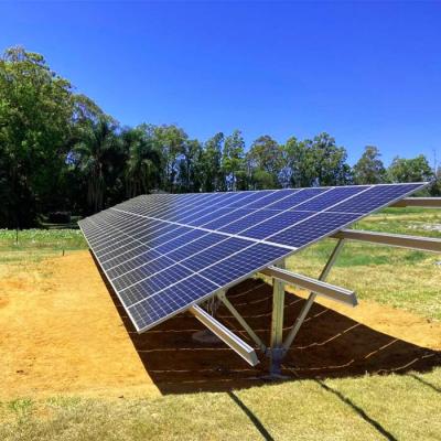 Système de montage photovoltaïque solaire au sol hautement préassemblé
