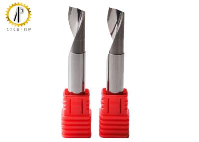 Chine Fraise en bout simple solide de cannelure de carbure de tungstène HRC45 à vendre