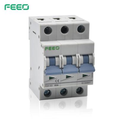 China Tipo interruptor eléctrico de la pared del aislamiento de 3P GB14048 en venta