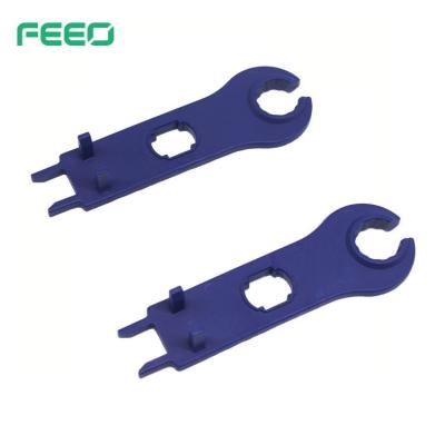 China Llave azul plástica del conector MC4 para la instalación solar en venta
