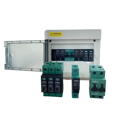 China 4 fotovoltaicos solares en 1 control remoto de la caja del combinador de DC de las secuencias en venta
