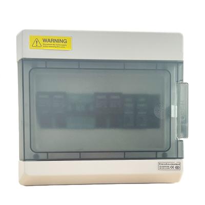 China 6 caja del combinador de la secuencia de la caja 1000V DC del combinador del panel solar de las secuencias en venta