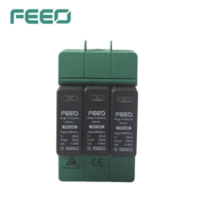 Китай Ограничитель перенапряжения FSP-D40 DC предохранения от 3P 1500V СМ для панели солнечных батарей продается