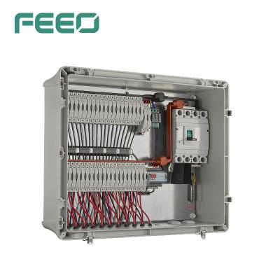 China Color blanco de la caja del combinador de IP20 500V 1500V picovoltio para el sistema eléctrico solar en venta