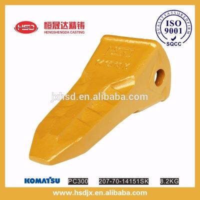 Chine PC300 14151SK articles de dents de seau, pièces d'excavatrice à vendre