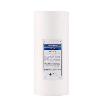 Cina Big Blue 10 Inch 400g Cartuccia di sostituzione del filtro dell'acqua dei sedimenti 6 stadi di filtrazione in vendita