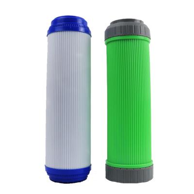 China 10 inch huishoudelijk waterzuiveringssysteem met actieve koolstoffiltercartridge Te koop