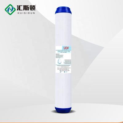 Cina 20 pollici UDF Granulato Cartuccia di filtro dell' acqua al carbone attivo per la casa/commerciale in vendita
