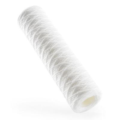 Cina 10 20 30 40 pollici 1 3 5 10 Micron String Wound Filter Cartridge per acqua sotterranea in vendita
