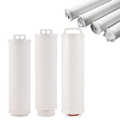 Cina Cartucce in plise microporose ad alto flusso perfettamente adatte per petrolio e prodotti chimici in vendita