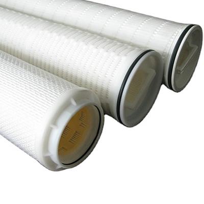 Cina Cartuccia di filtro piatto ad alto flusso da 20 pollici a 40 pollici per il trattamento delle acque reflue, ad eccezione della ruggine in vendita