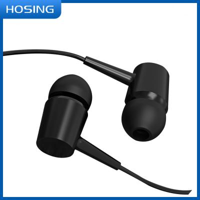 China Lawaaivermindering 3.5mm E01 Getelegrafeerde Oortelefoon met Microfoon Te koop