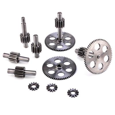 Gear Shaft Metal Spur And Pinion Gear High precision Motor Gear Metal Machining