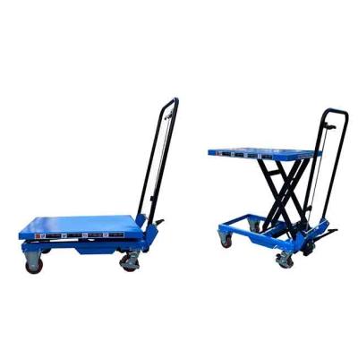 Cina Piattaforma mobile idraulica 830mm di capacità di carico utile 250Kg * il sollevatore di forbici del manuale di 500mm presenta Max Height 910mm in vendita