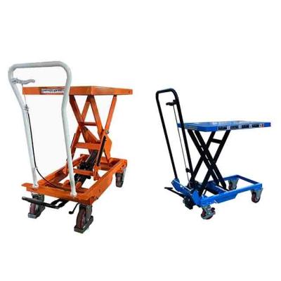 China Single Scissor Manual Scissor Lift Tables 39.76inx20.47in Max Height 39.37in for sale