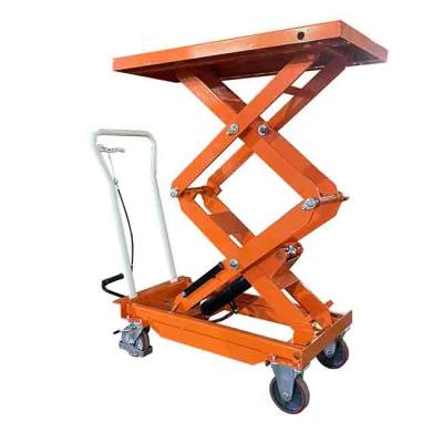 Chine Table élévatrice mobile de ciseaux des ciseaux 150Kg simples hydrauliques Max Height 755mm à vendre