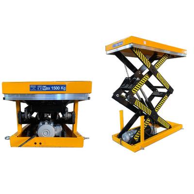 Chine 1 ciseaux électriques 305/1780mm de double de Ton Stationary Scissor Lift Platform à vendre