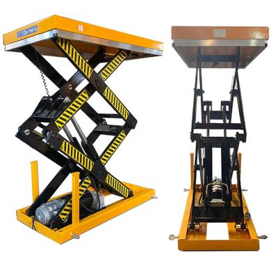 China 2000kg Double Scissor Lift Cart 1300mmx850mm Max Height 70.08in for sale
