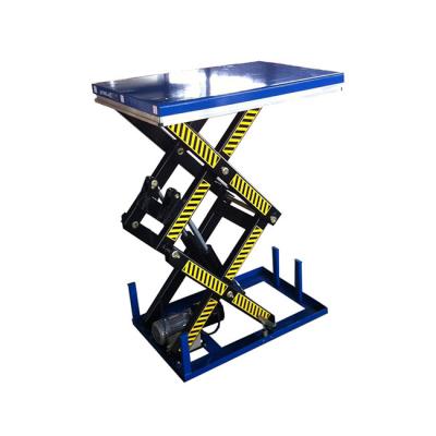 China 1 Ton double lift table for sale