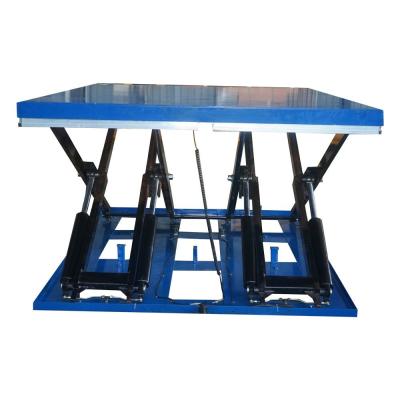 Chine Double table élévatrice résistante transversale des ciseaux 8000kg Max Height 41.34in à vendre