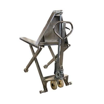 Cina Singola altezza di elevazione inossidabile 800mm del pallet di forbici 2200lbs in vendita