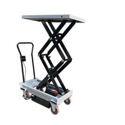 Chine mobile portatif 1010mmx520mm de ciseaux de tables élévatrices des ciseaux 500kg double à vendre
