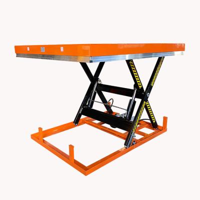 China 2 Ton Single Scissor Lift Table for sale