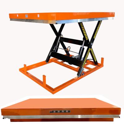 Chine tables élévatrices stationnaires électriques simples des ciseaux 1000kg Max Height 1300mm à vendre