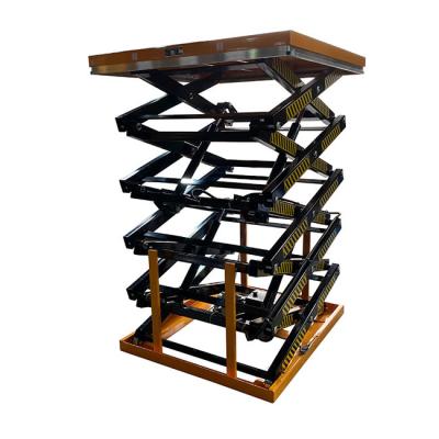 Chine table élévatrice stationnaire des ciseaux 500Kg Max Height 4.8m à vendre