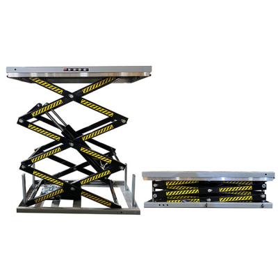 China 2 Ton Electric Heavy Duty Scissor Lift Platform Max Height 118.11in Ladder Lift zu verkaufen