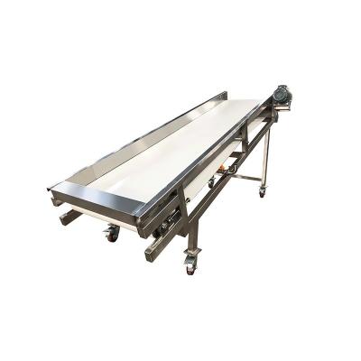 China OEM ODM Customized Industrial Stainless Steel Food Grade Conveyor Belt Conveyor for sale