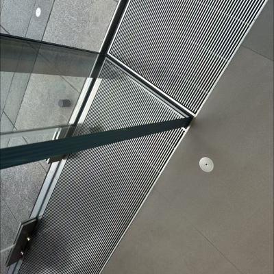 5mm πάχος μπάρα Αλουμινίου μπάρα Grating με 40mm ύψος μπάρα ρουλεμάν και επιφάνεια ανωτισμού
