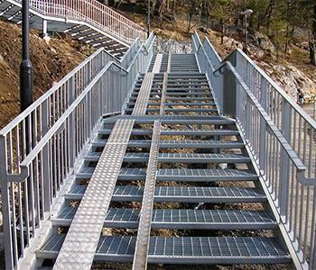 중국 포트 터미널을 위한 아연도강 회절격자를 문지르는 슬립 방지성 바닥 판매용