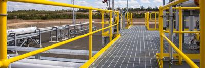 중국 포트 터미널을 위한 아연도강 회절격자를 문지르는 슬립 방지성 바닥 판매용