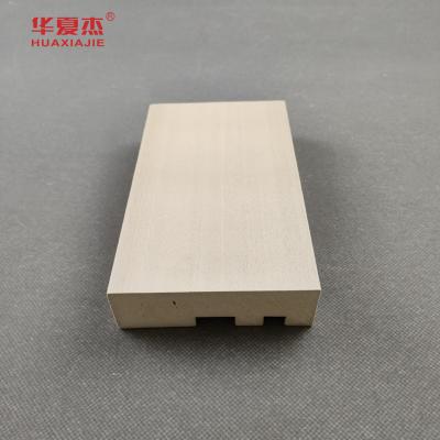 China Cuadro de puertas de WPC de alta calidad impermeable de grano de madera Wpc moldeo en venta