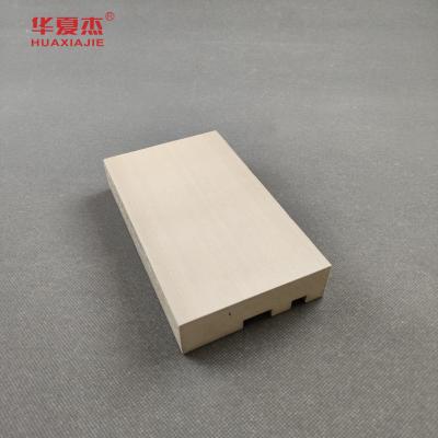 China Cuadro de puertas de WPC de alta calidad impermeable de grano de madera Wpc moldeo en venta