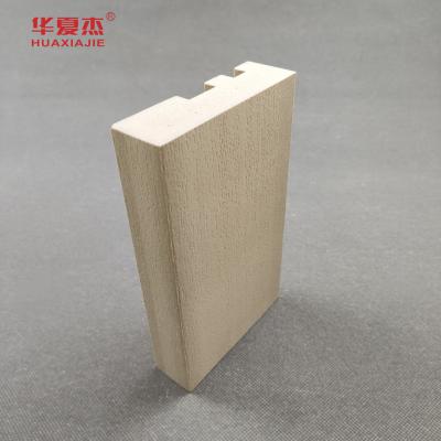 China Cuadro de puertas de WPC de alta calidad impermeable de grano de madera Wpc moldeo en venta