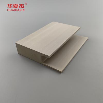 Cina Wpc di alta qualità Flat Casing J Canale Legno Grano Wpc Porta Cornice E Jamb Decorazione interna in vendita