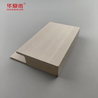 Cina Wpc di alta qualità Flat Casing J Canale Legno Grano Wpc Porta Cornice E Jamb Decorazione interna in vendita