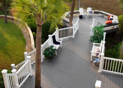 China Office Co - extrusion Composite WPC Decking For Pool , Anti - Corrosion for sale